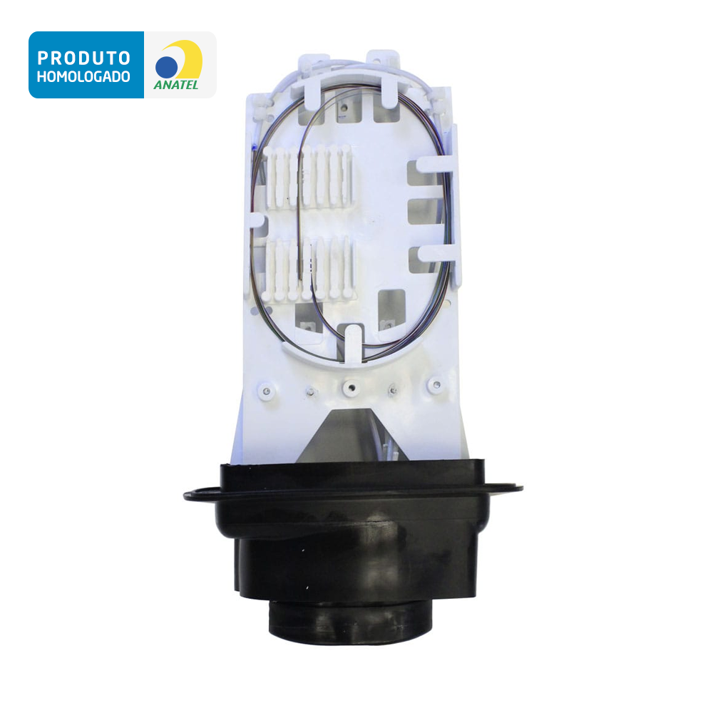 TecWi | Mini Caixa Terminal Óptica CTO 12 Fibras SVM – (7 A 12mm) TecWi | Mini Caixa Terminal Óptica CTO 12 Fibras SVM – (7 A 12mm)